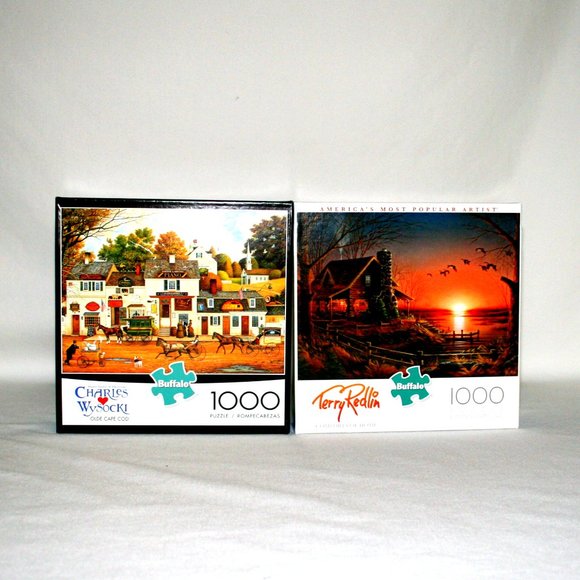 Buffalo/Charles Wysocki & Terry Redlin | Games | Two Buffalo Puzzles ...